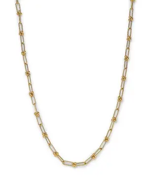Bloomingdale'S Jax 14k Yellow Paperclip Link Chain Necklace - Gold
