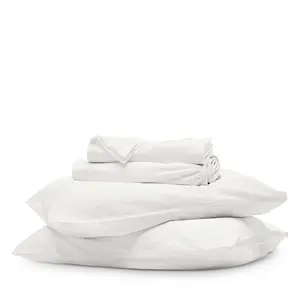 BOLL & BRANCH Signature Vintage Washed Sheet Set, King - Vintage White