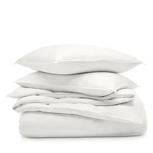 BOLL & BRANCH Signature Vintage Washed Duvet Set, King/cal King - Vintage White