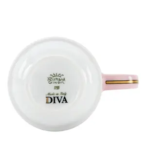 GINORI 1735 Colonna Diva Coffee Cup - Rosa