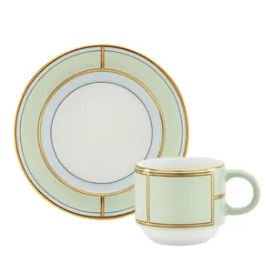 GINORI 1735 Colonna Diva Coffee Cup - Verde