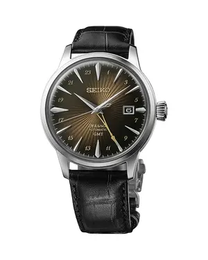 SEIKO Presage 41mm - Brown/black