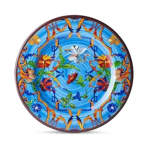 MARIO LUCA GIUSTI Melamine Pancale Dinner Plate - Blue