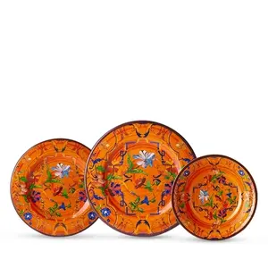 MARIO LUCA GIUSTI Melamine Pancale Dinner Plate - Orange