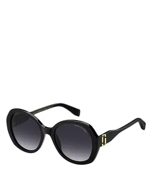 Marc Jacobs Oval Sunglasses, 55mm