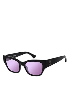 Kurt Geiger 60mm Rectangular Sunglasses - Black