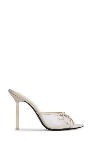 BLACK SUEDE STUDIO Luna Slide Sandal