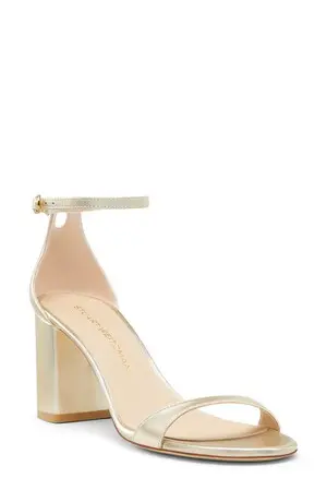 Stuart Weitzman Gold Heels