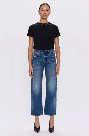 PISTOLA Lexi Straight Leg Jeans - Artisan