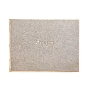 GRAPHIC IMAGE Guest Book - White Gold