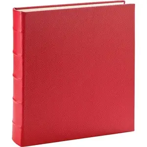 GRAPHIC IMAGE Large 3-ring Clear Pocket Album - Red