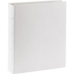 GRAPHIC IMAGE Large 3-ring Clear Pocket Album - White