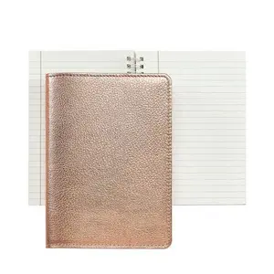 GRAPHIC IMAGE 7" Refillable Notebook Rose Gold