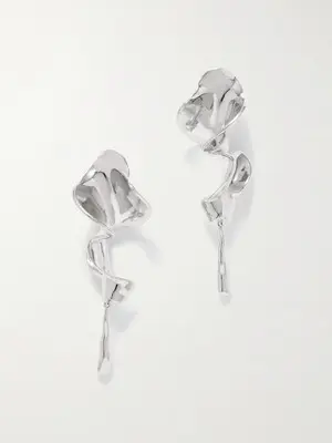 Khaite Tidal Earrings - Silver