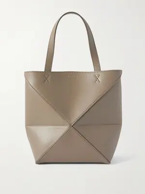 Loewe Puzzle Fold Mini Tote - Neutrals