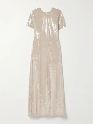 Staud Sequined Evening Dresses