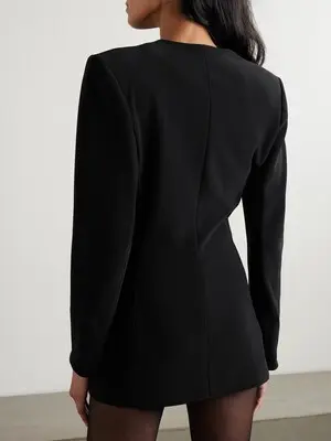 Norma Kamali Paneled Ponte Jacket