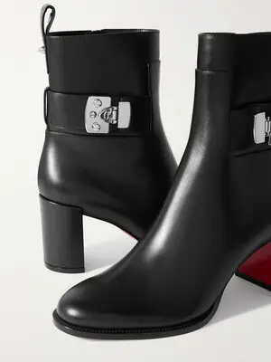 CHRISTIAN LOUBOUTIN Booty Lock 70 Ankle Boots