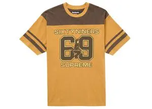 Supreme Hysteric Glamour 69 Football Top - Light Orange