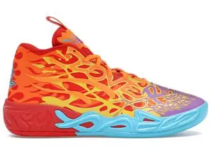 PUMA Lamelo Ball Mb.04 Phoenix Sneakers - Red/orange/blue