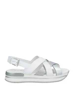 Hogan Leather Sandals - Off White