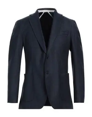 TOMBOLINI Blazer Light Size Virgin Wool, Elastane - Navy