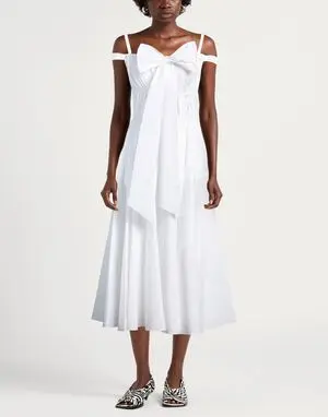 PATOU Flared Maxi Dress - White