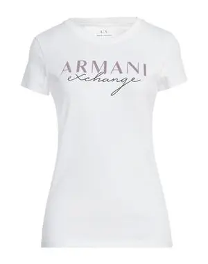 Armani Exchange T-shirt Size Cotton - White