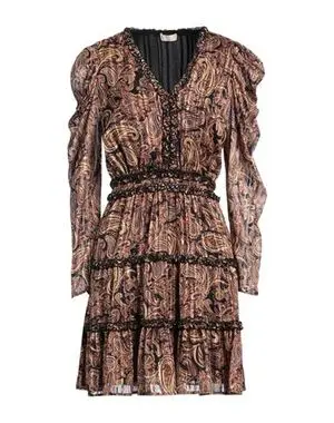 Liu Jo Mini Jacquard Flared Dress