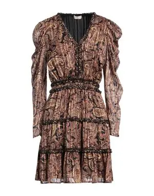 Liu Jo Mini Jacquard Flared Dress
