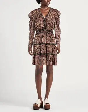 Liu Jo Mini Jacquard Flared Dress