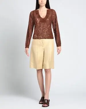 CONNOR & BLAKE Lace Top - Brown