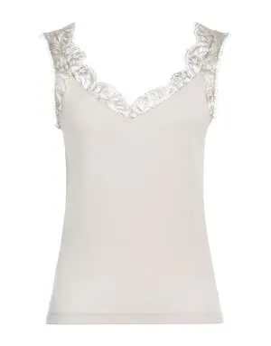 Fabiana Filippi Sleeveless Top With Lace Detail