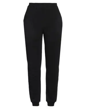 DONDUP Cotton Terry Track Pants With Embroidered Logo - Black