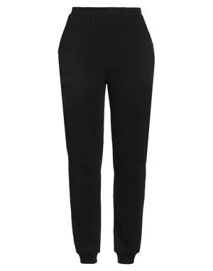 DONDUP Cotton Terry Track Pants With Embroidered Logo - Black