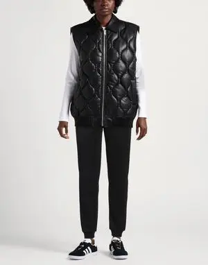 DONDUP Cotton Terry Track Pants With Embroidered Logo - Black