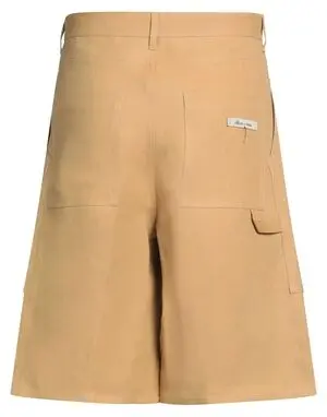Fendi Paper Yarn Shorts & Bermuda Shorts - Camel