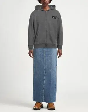 Armani Exchange Cotton-blend Fleece Sweatshirt - Grey