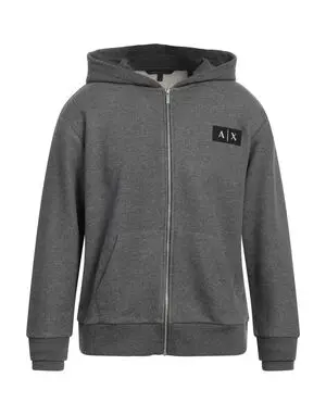 Armani Exchange Cotton-blend Fleece Sweatshirt - Grey