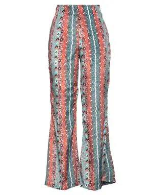 CONNOR & BLAKE Flared Floral-print Pants
