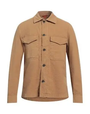 Barena Venezia Shirt Camel Size Cotton, Elastane - Beige