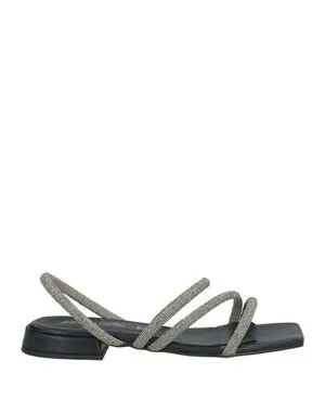 PREGUNTA Woven Sandals With Crystals