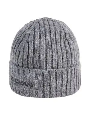 C.P. COMPANY Wool-blend Beanie - Grey