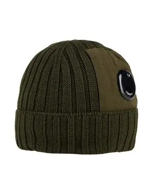 C.P. COMPANY C.P. Company Wool-Blend Beanie Green