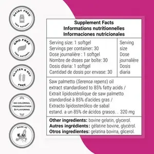 SUPERSMART Saw Palmetto 320mg Per Day