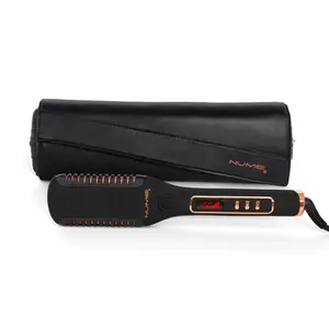 NUME Straightening Heat Brush | Ionic Smoothing Brush