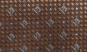 David Donahue Silk Jacquard Neck Tie
