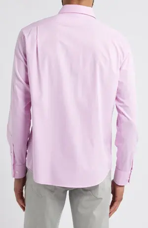 Johnnie-o Travis Button-down Shirt - Porto Pink