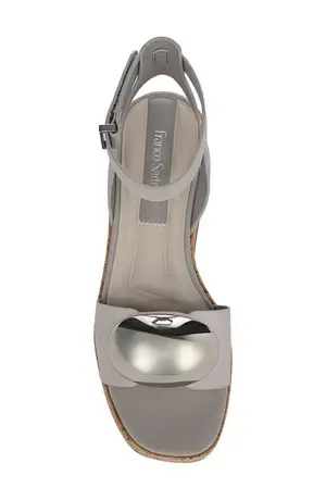 Franco Sarto Taysha Platform Wedge Sandal - Grey