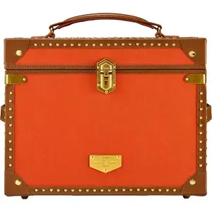 Wolf Ida Trunk Jewellery Box - Orange